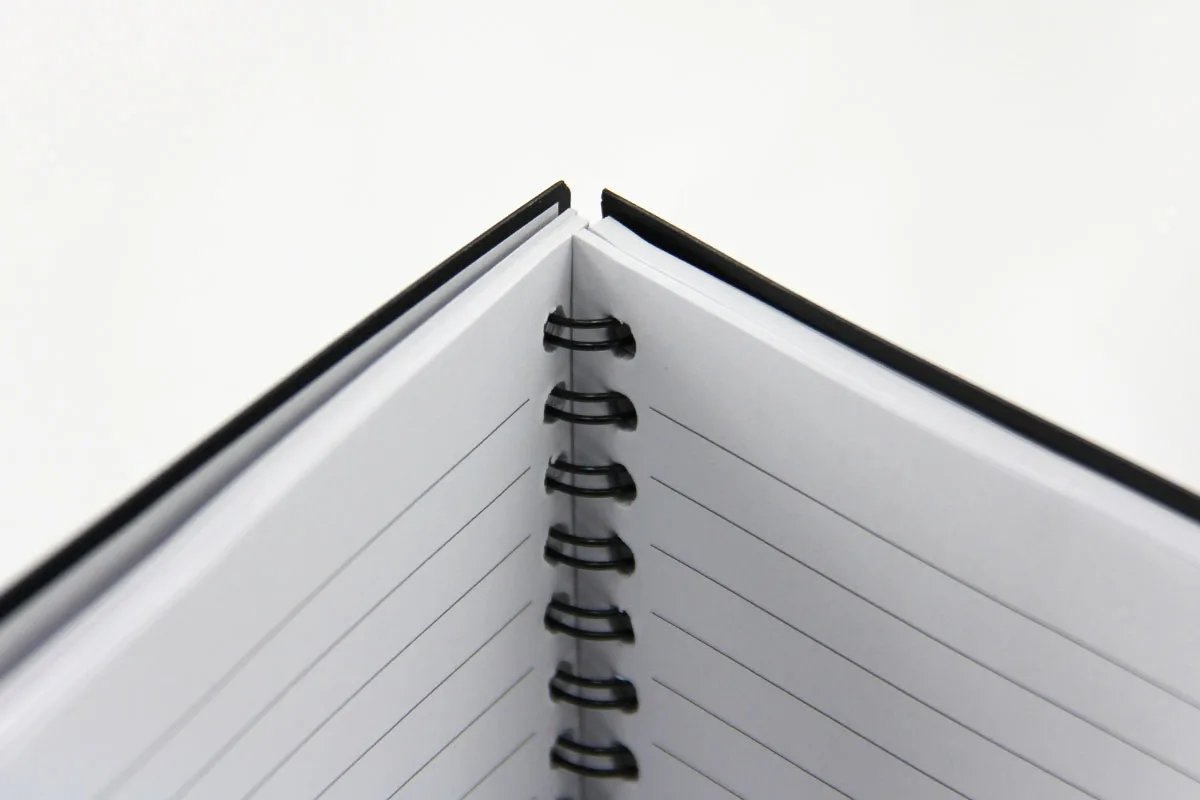 Spiral Notebook with 100 Insertable Pages for School