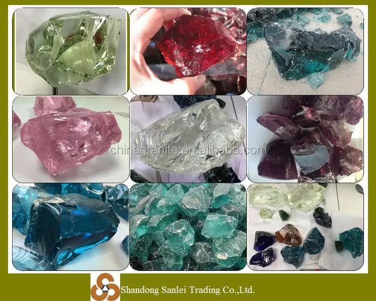 Natural Recycled Blue Slag Rock Glass Price - Buy Rock Glass,Rock Glass ...