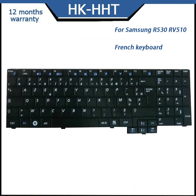 Notebook Keyboard For Samsung R530 R530 Rv510 Laptop Keyboard - Buy ...