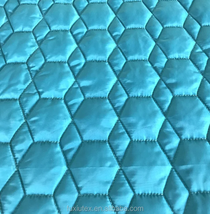 Custom Design Quilted Bag Sewing Waterproof Quilted Satin Fabric For ...