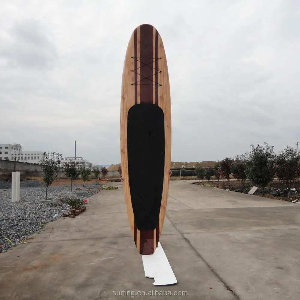 Wood Grain SUP Paddle Board - Durable & Versatile Surfboard