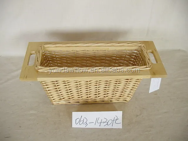 Drawer Wicker Basket Cabinet Wicker Baskets With Wooden-frame - Buy ...