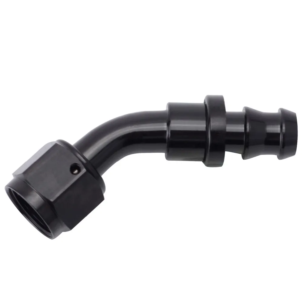 Black Anodized Aluminum An Push Lock Fitting - Buy Push Lock Fitting,An ...