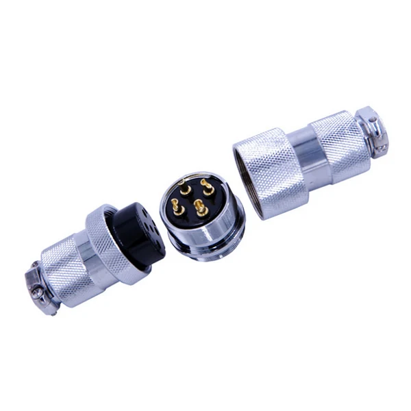 Gx30 Waterproof Docking Cable 4 Pin Male And Female Plugs Aviation Connector - Buy Gx30 ...