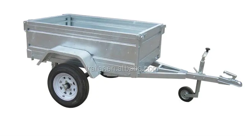 Hot Dipping Galvanized Mini Box Utility Trailer - Buy Small Utility ...