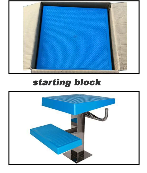 Non-slip Stainless Steel Starting Block For Swimming Pool