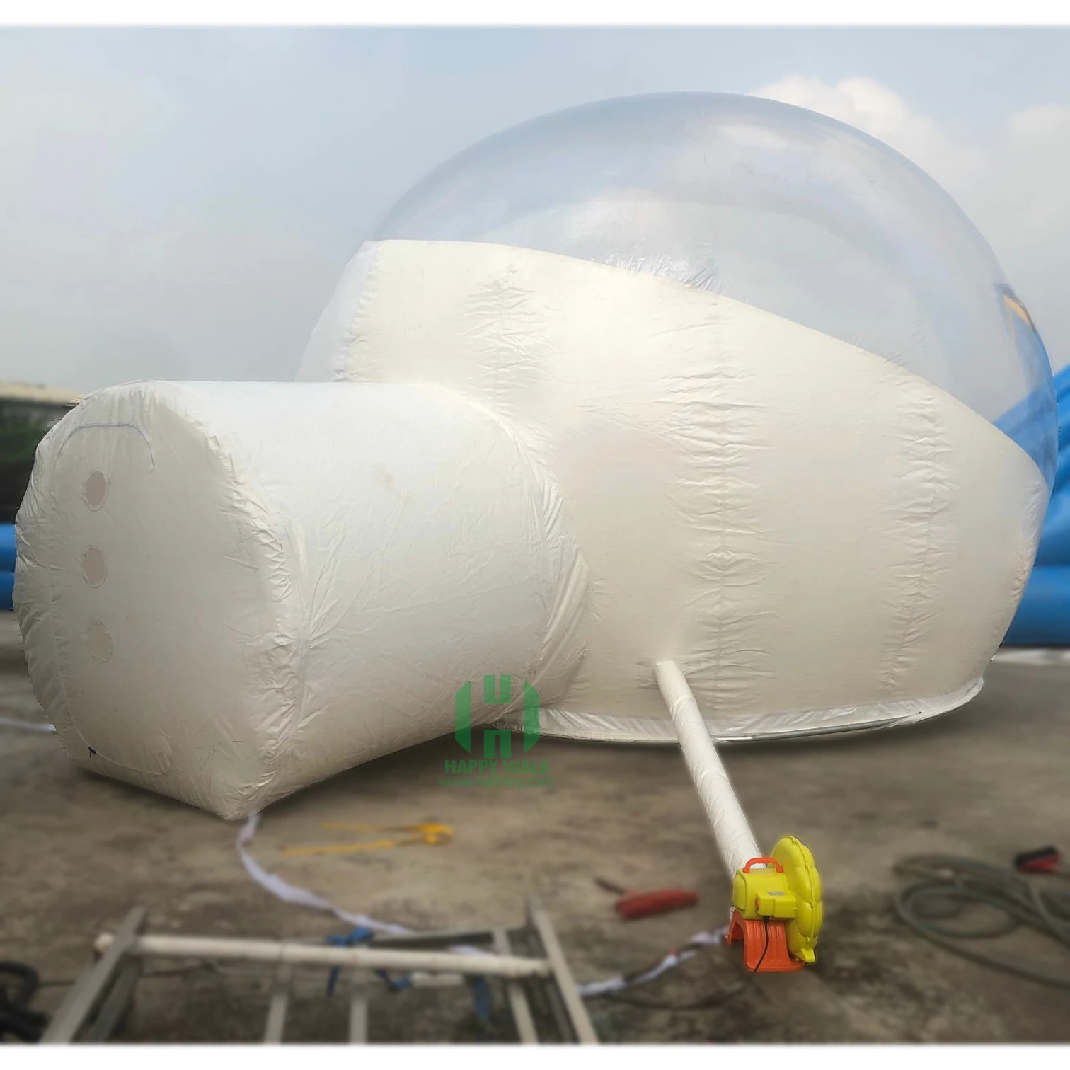 Family Inflatable House To Live In/transparent Bubble Tent - Buy ...