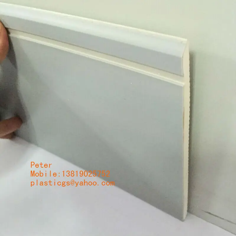 Flexible Vinyl Wall Base Pvc Extrusion Baseboard Cove Molding - Buy ...
