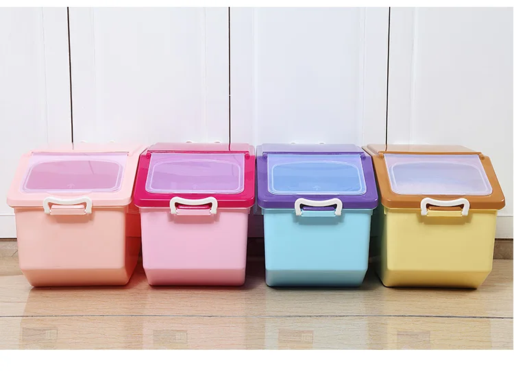 Hot Sale For Plastic Rice Storage Box 10kg Plastic Rice Container 20kg ...