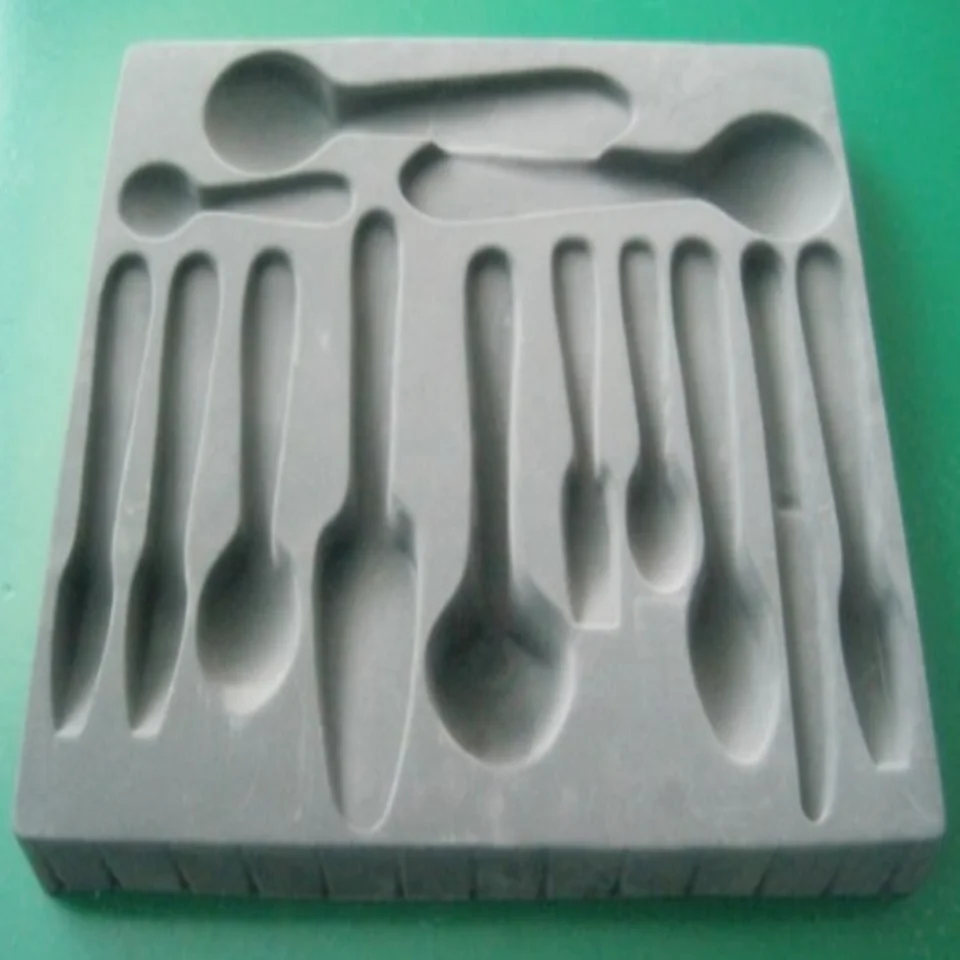 Customize Size Vacuum Forming Plastic Ps Flocking Tray Packaging - Buy ...