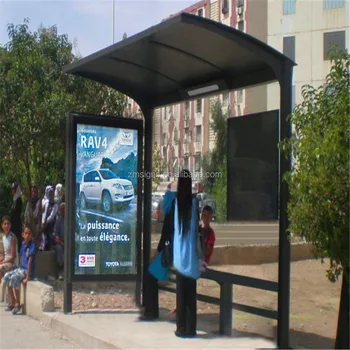 Outdoor Advertising Digital Display Screens Bus Stop - Buy Outdoor ...