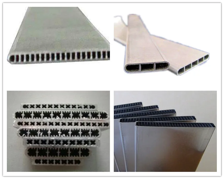 Parallel Flow Microchannel Flat Aluminum Tube - Grade 1000 Series