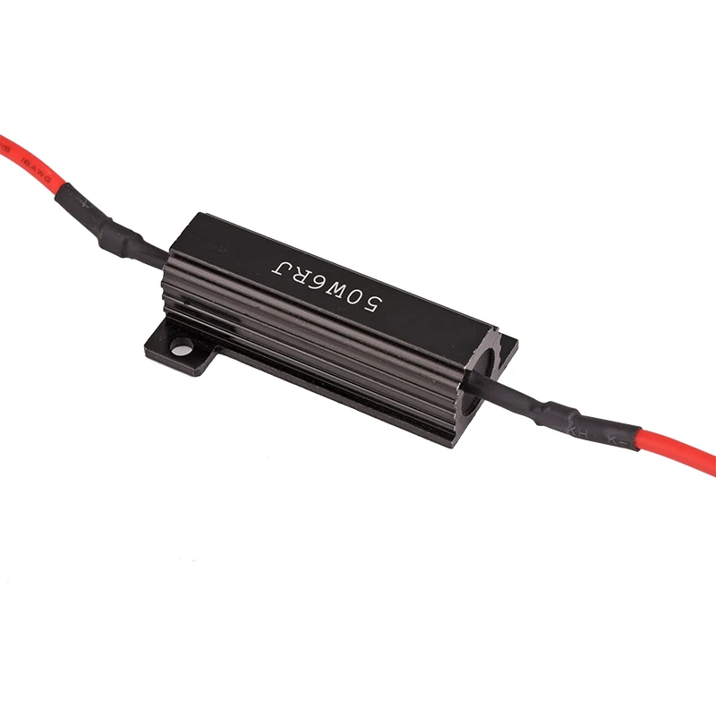 Aluminium Resistor 50 Watt 6 Ohm For 12/24v Car Led Light Ballast,Led ...