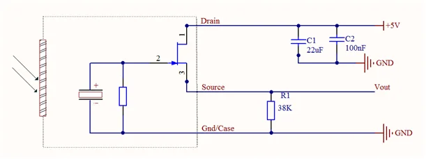 Pyroelectric IR Detector Flame Sensor - Reliable Gas Safety