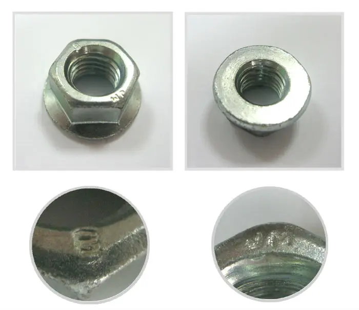 M11 Din6923 Hex Flange Nut With Factory Price - Buy Din6923 Hex Flange ...