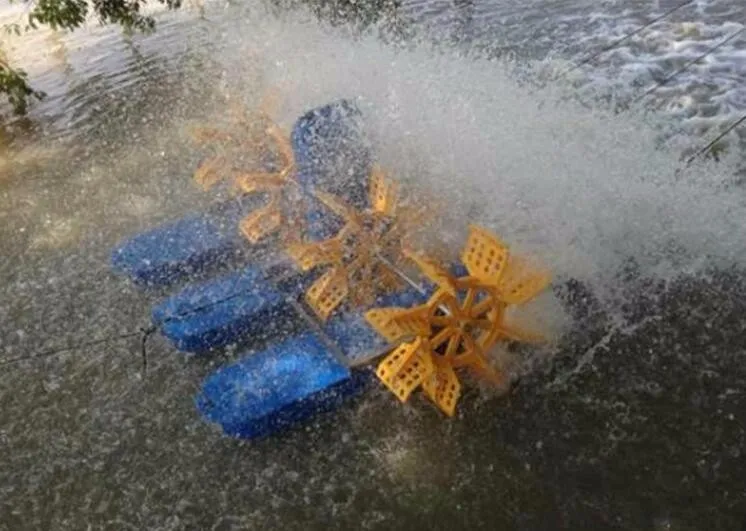 175cm PP Plastic Float Boat Aquaculture Plastic Shrimp Impeller Type ...