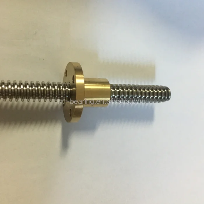 16mm TR16 stainless steel Trapezoidal lead screw Products from Changsha ...