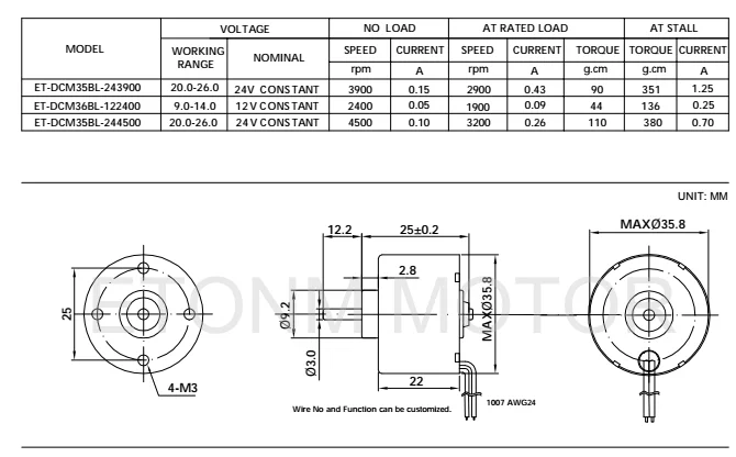 Dc Pancake Brushless Motor - High Efficiency and Performance