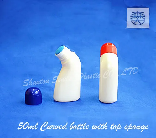 50ml Pharmaceutical Bottle,Sponge Top,Applicator,Curly Bottle With Top ...