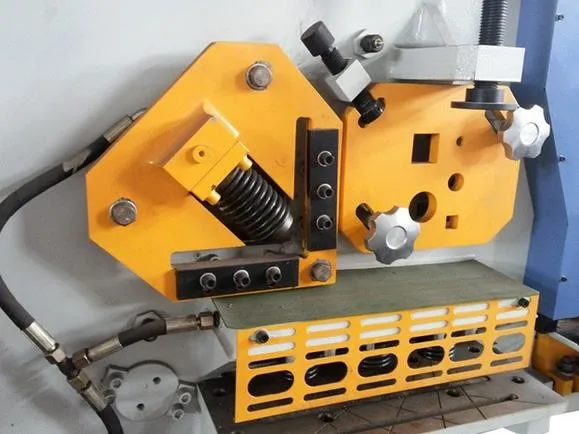 Plate Steel Iron Iron Worker Combined Punching And Cutting Machine ...