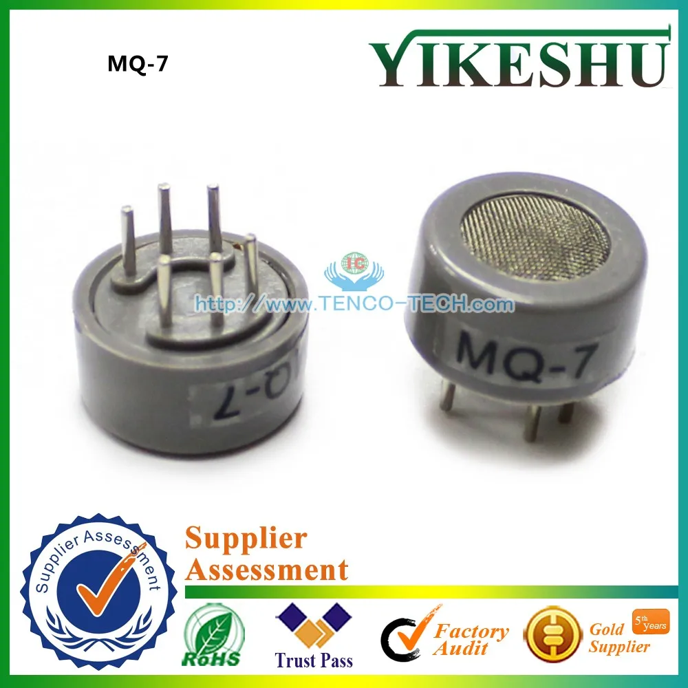 Mq-7 Mq7 Co Carbon Monoxide Concentration Detection Sensor Electronic Components - Buy Mq-7,Mq-7 ...