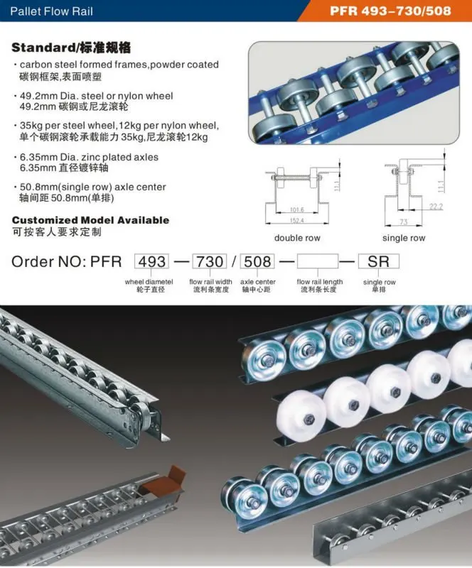 Pallet Flow Rail,Pallet Racking System,Pallet Conveyor - Buy Warehouse ...