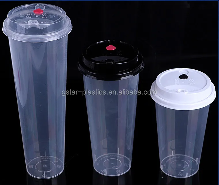 Rolled Rim Pp Injection Cup 16oz 24oz 32oz Curled Rim Thick Wall Hard ...