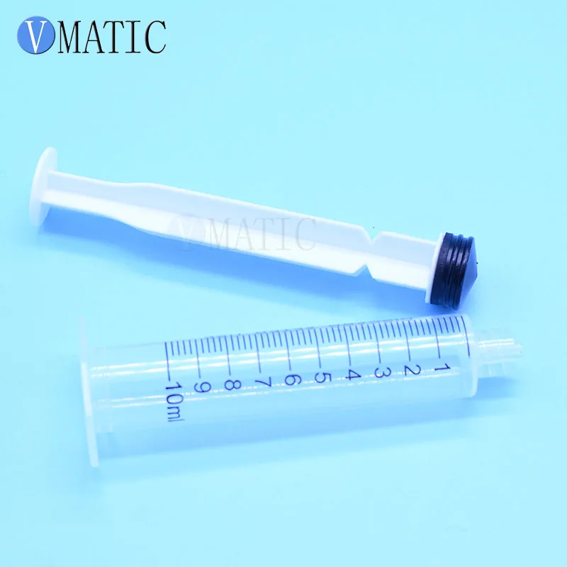 Free Shipping 10ml/cc Plastic Glue Dispensing Syringe With Orange Luer ...