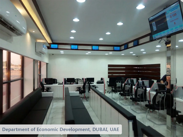 QMS Queue Management System - 32 Inch LCD CCTV Monitor