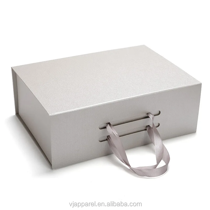 Large Size Folding White Cardboard Boxes Flat Pack With Logo Stamping ...