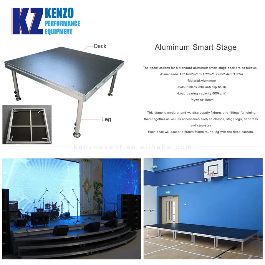 High Grade Outdoor Concert Stage - Portable Band Stage