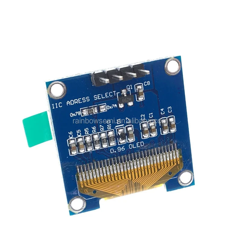 4pin 0.96 Inch 128X64 OLED Display Module - IIC Communication