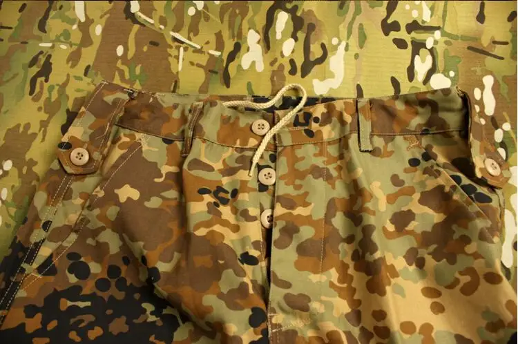 Custom Flecktarn German Desert Camouflage Acu Tactical Combat Uniforms ...
