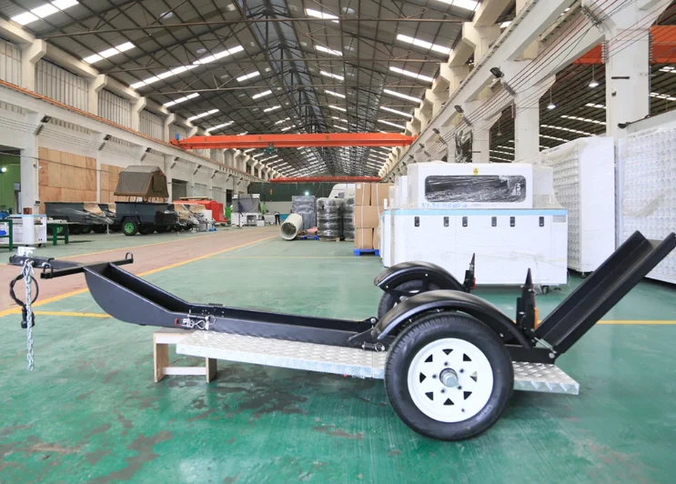 New Flatbed Utility Trailer / Motorcycle Transport Trailer For Sctoor ...
