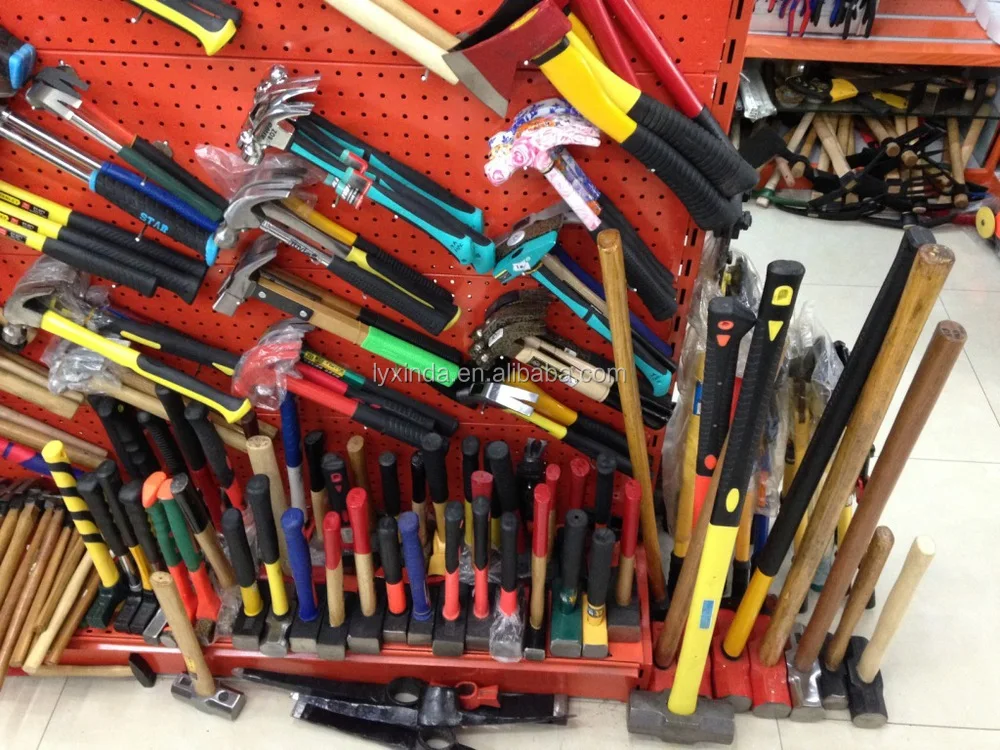 Machinist Hammer with Wooden Handle - Power Forging Tool