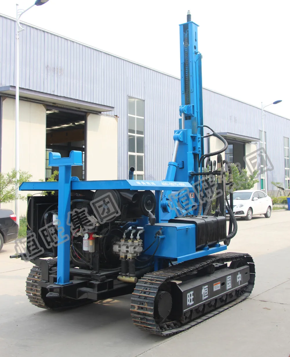 Small Pile Driving Machine/construction Used Pile Driver/auger Truck ...