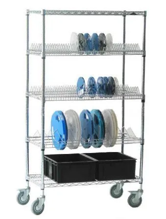 G02 SMT Reel Trolley /ESD SMT Reel Storage Cart /907*457*1040mm ...