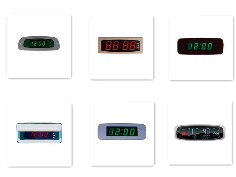 Digital Led Roof Mounted Electronic Bus Clock - Buy Bus Clock,Bus ...