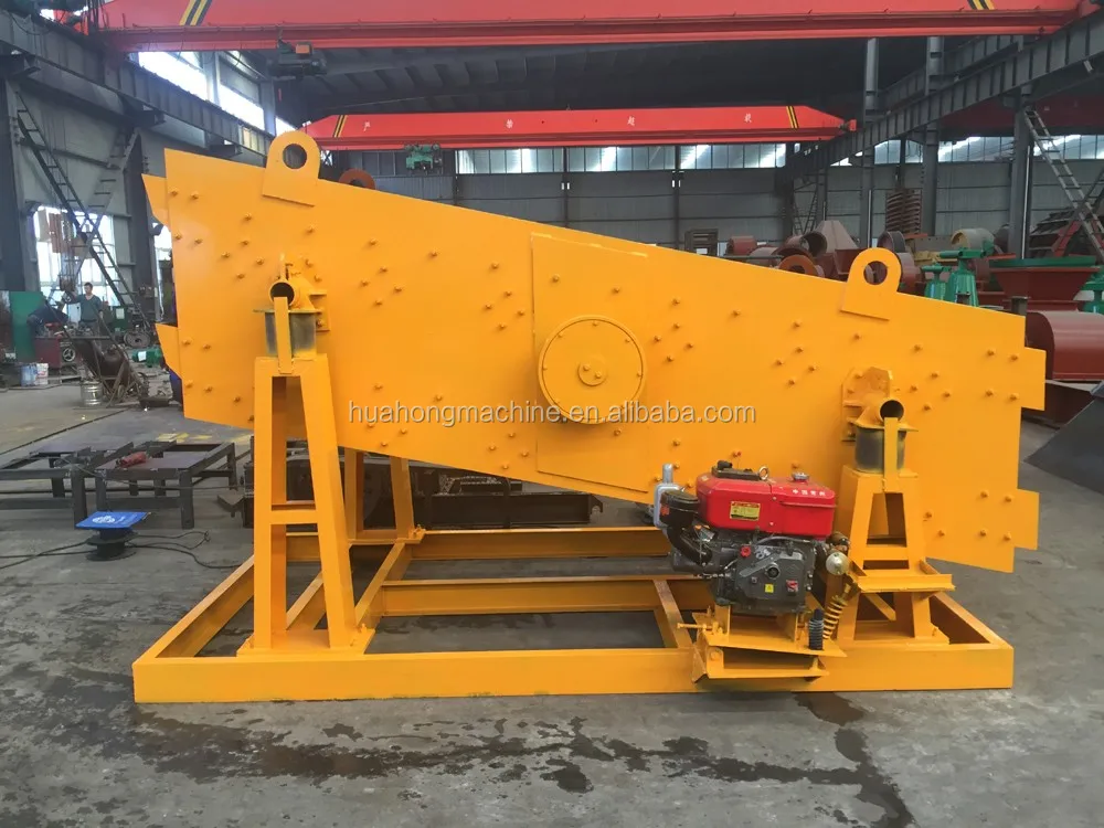 Mobile Stone,Sand Separator Portable Vibrating Screen - Buy ...