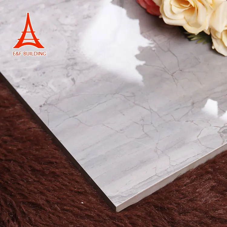 Guangdong Gray Glazed Porcelain Floor Tile Ceramic Glaze Homogeneous ...