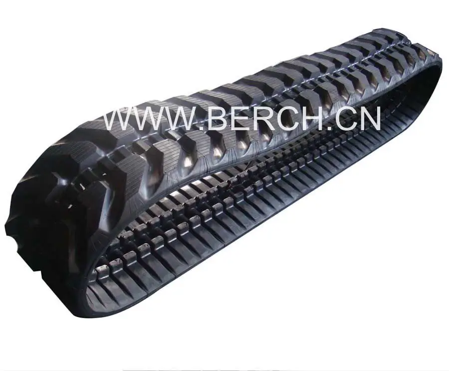 Excavator Rubber Track Pad Rubber Track Shoe For Excavator Parts - Buy ...