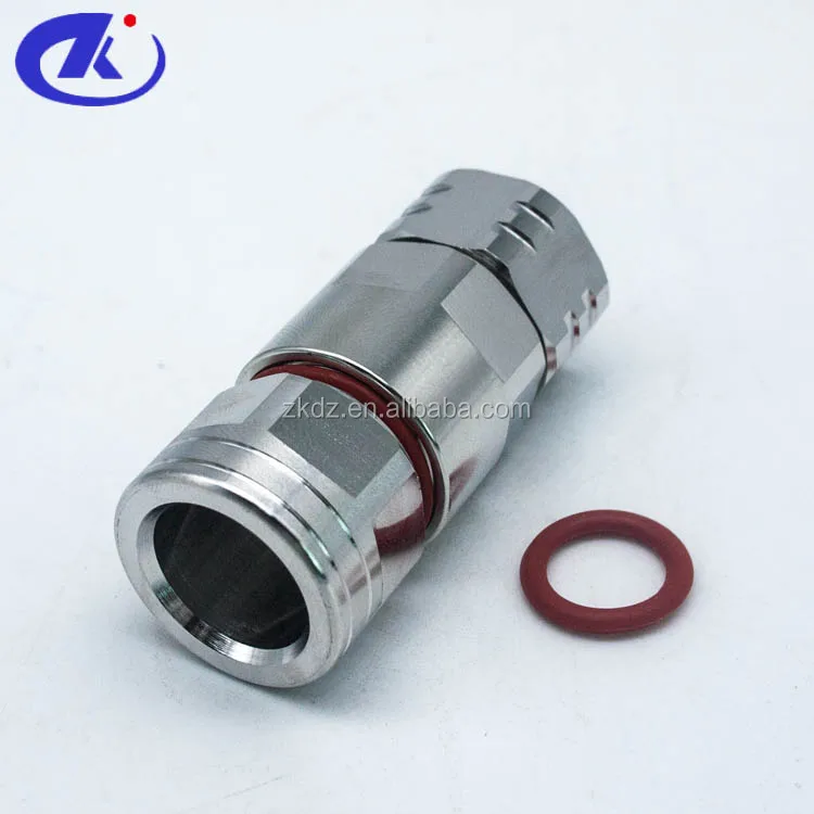 Low Loss 4.3/10 Male Connector For 1/2"feeder Cable In Good Performance ...