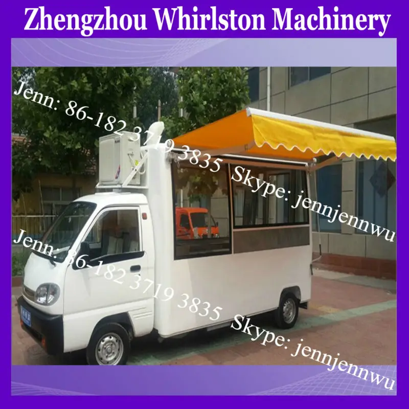 Mini Bus Type Food Car/mobile Coffee Food Truck/electric Fast Food ...