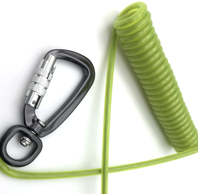 Factory Wholesale Retractable Steel Cable Spring Coil With Pe Coating ...