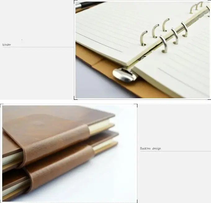 Leather Rings For Notebook Ring Binder A5 Notebook - Buy Rings For ...