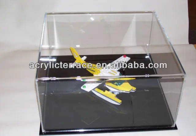 Perspex Acrylic Model Display Case For Model Aircraft Helicopter ...