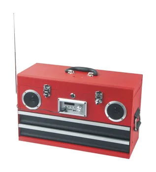 Radio Tool Box In Metal With Bluetooth - Buy Metal Tool Box,Tool Box ...