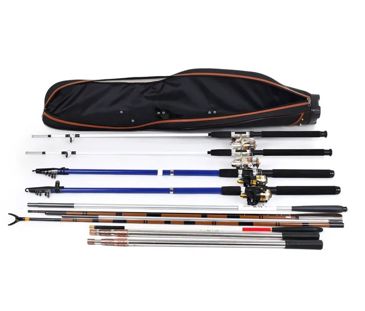 155cm Pvc Fishing Tackle Bag Fishing Rod Bag Nylon Mesh Fishing Bag ...