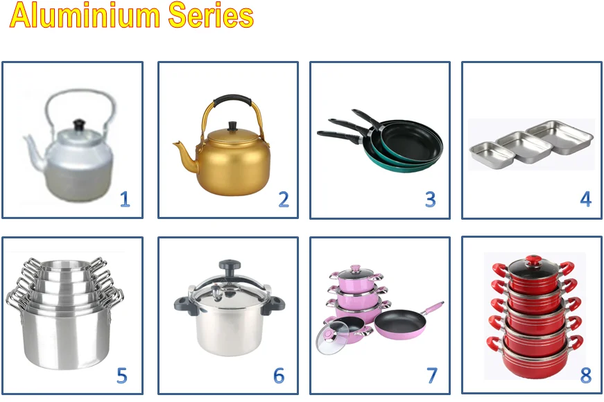 7 Pcs Aluminium Stock Pot - Buy Stock Pot,Aluminium Stock Pot,Aluminium ...