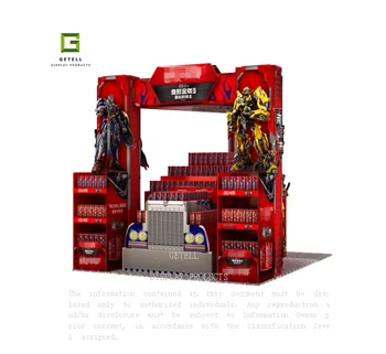 Striking And Morden Paper Island Display Of Posm For Seasonal And Long ...